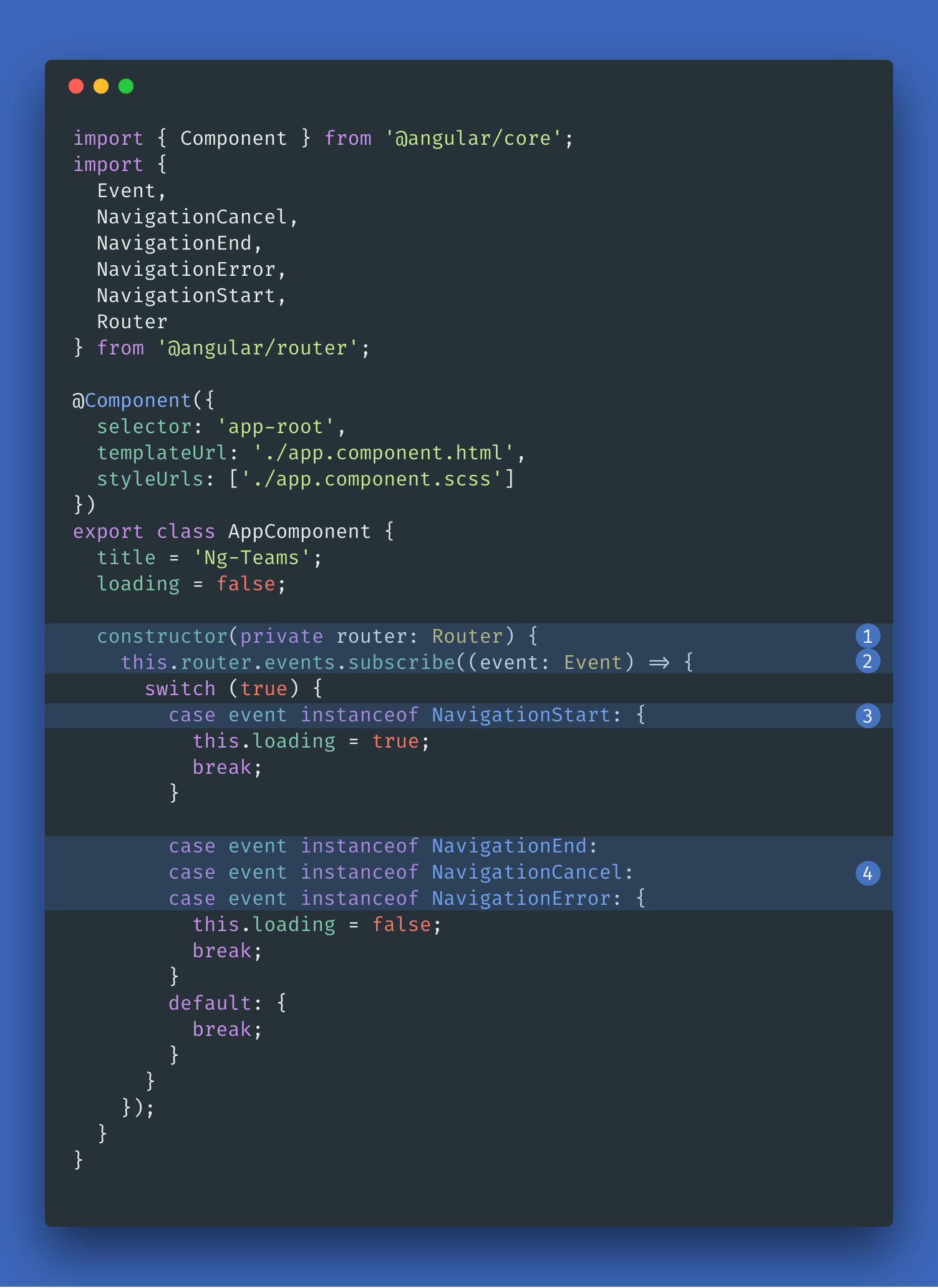Angular Routing How To Display A Loading Indicator When Navigating Between Routes